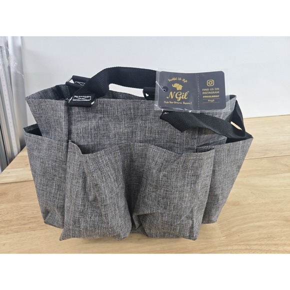 Ngil | Bags | Ngil Small Gray Canvas Utility Tote | Poshmark